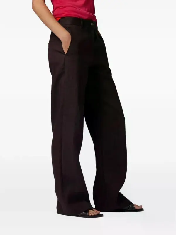 Paul Smith Straight Linen Trousers