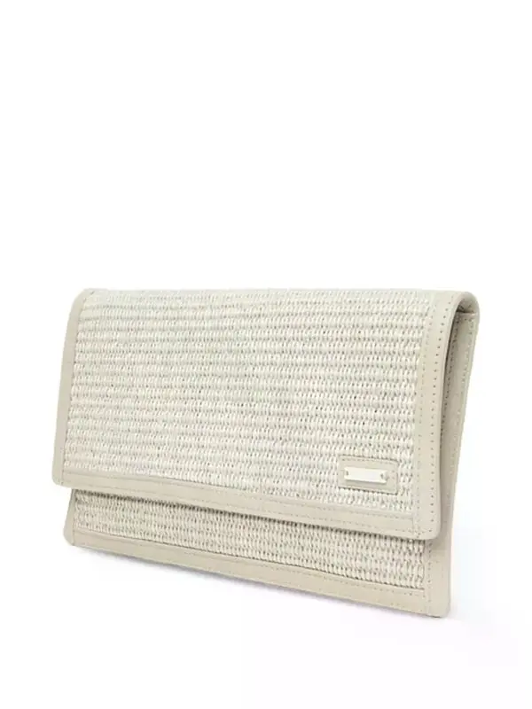 Peserico Woven Clutch