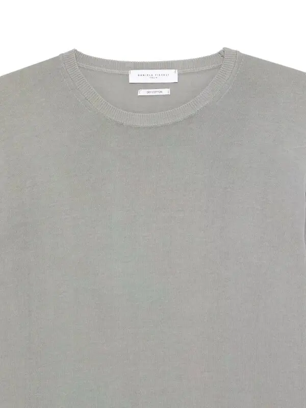 DANIELE FIESOLI Crew-neck Cotton Sweater