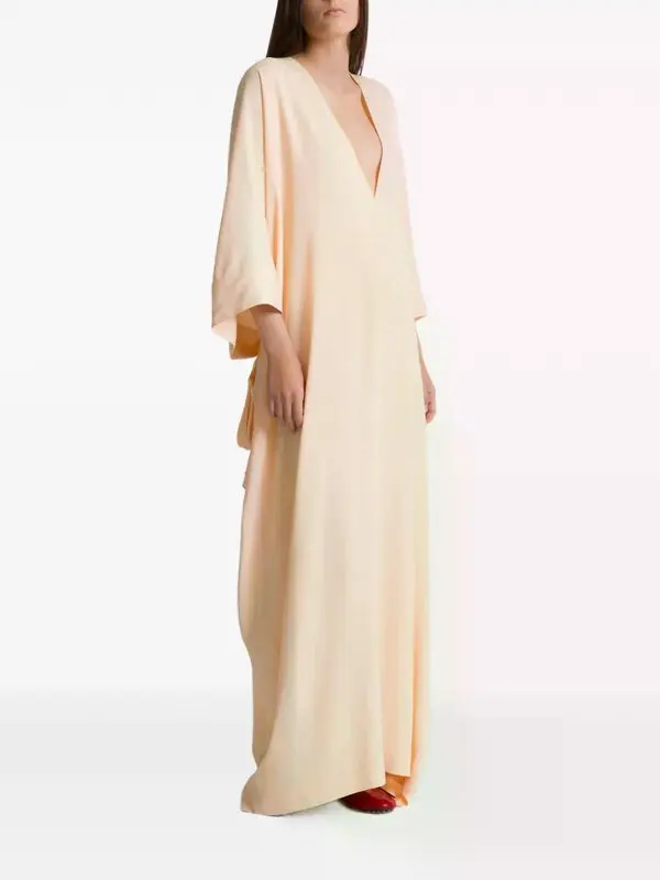 Alberta Ferretti V-neck Maxi Dress
