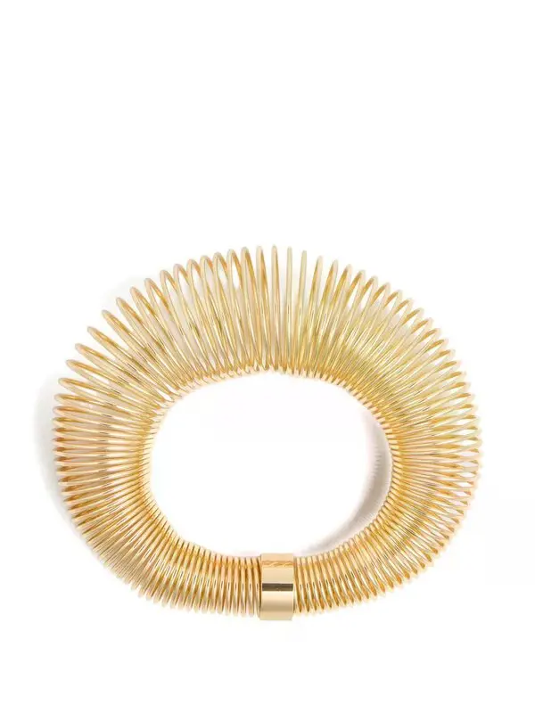 Liviana Conti Sonele Coiled Bangle Bracelet - Gold