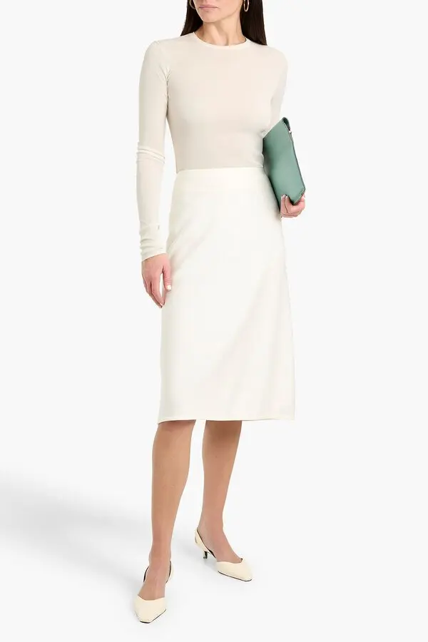 JIL SANDER Silk-jersey Top
