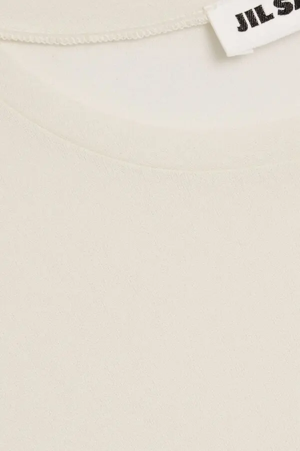 JIL SANDER Silk-jersey Top