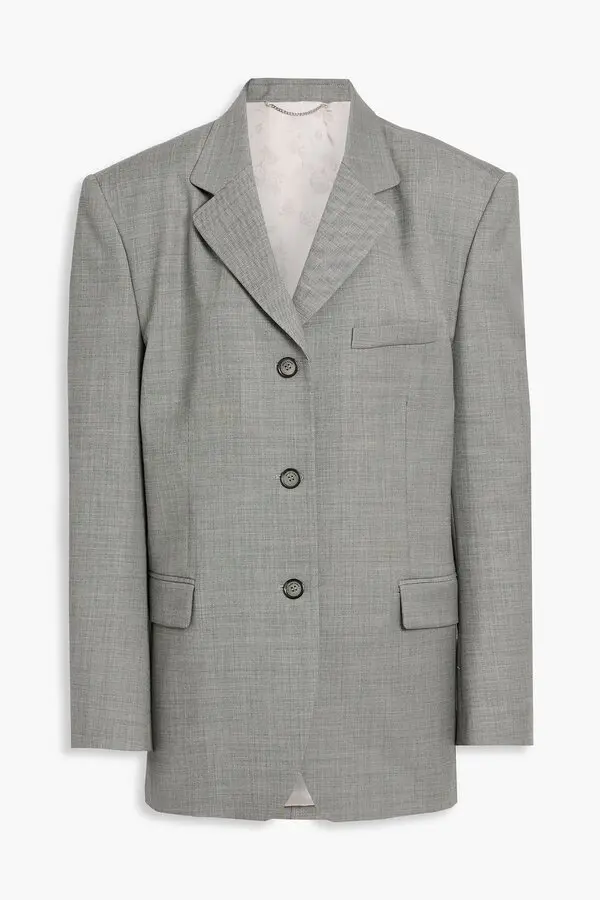 Magda Butrym Wool-blend Blazer - Gray