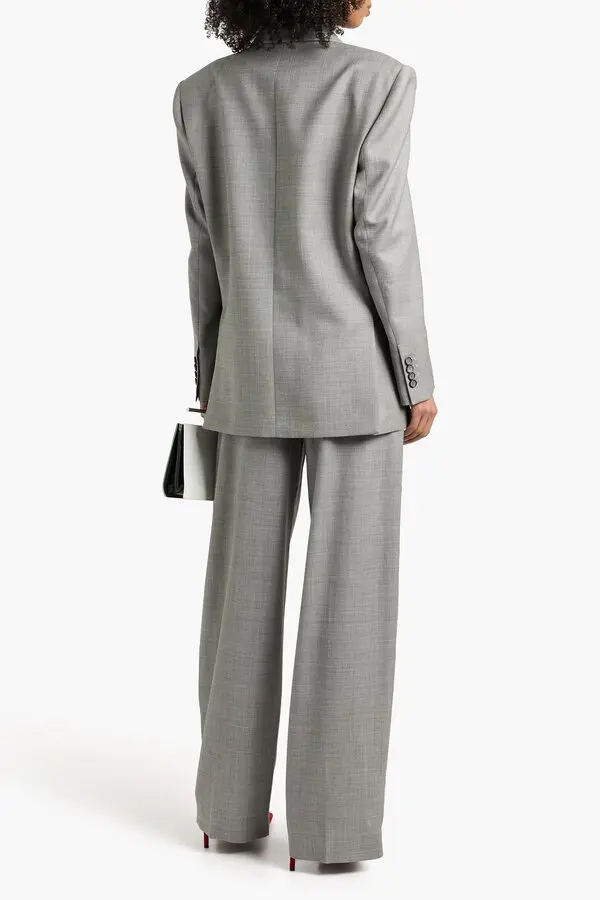 Magda Butrym Wool-blend Blazer - Gray