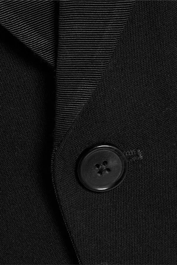 MAISON MARGIELA Wool-crepe Blazer - Black