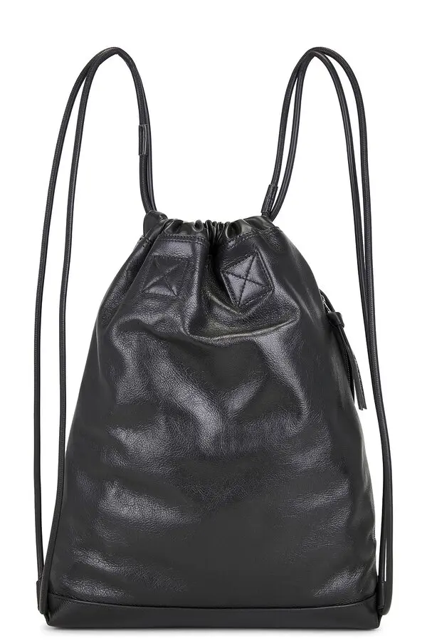 Givenchy Antigona Stamped Drawstring Backpack - Black