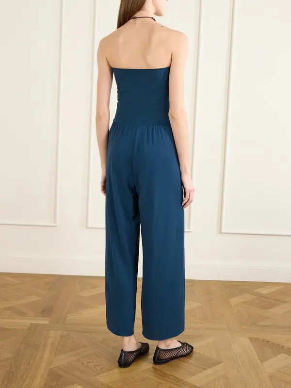 ERES Les Essentiels Dao Convertible Stretch-jersey Jumpsuit - Blue