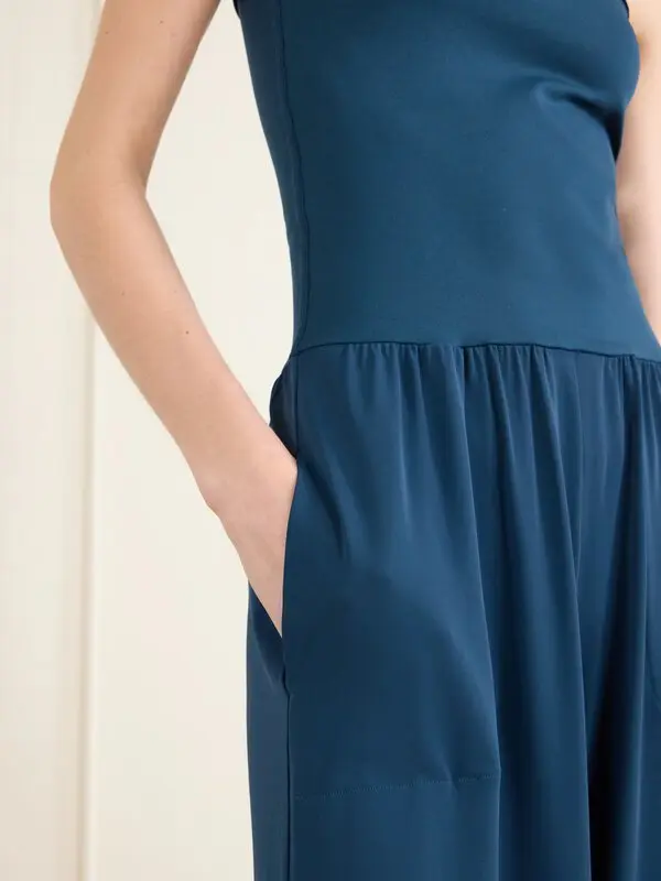 ERES Les Essentiels Dao Convertible Stretch-jersey Jumpsuit - Blue