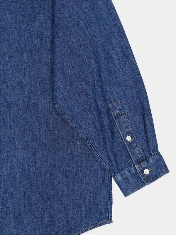Valentino Garavani Medium Denim Shirt - Blue