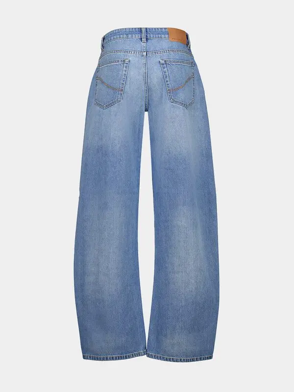 Stella McCartney Mid-waist Relaxed Curve Jeans