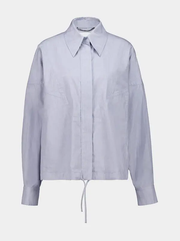 Stella McCartney Cotton Chambray Shirt Jacket