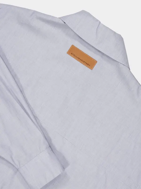 Stella McCartney Cotton Chambray Shirt Jacket