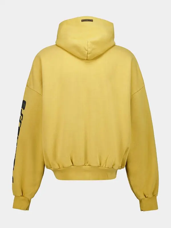 Fear Of God Cropped Relaxed Hooded Sweatshirt