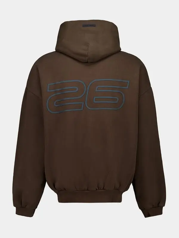 Fear Of God Heavy Fleece 90s Hooded Sweatshirt - Brown