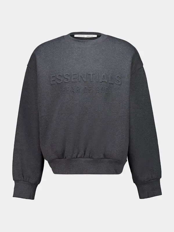 Fear Of God 90s Crewneck Sweatshirt - Grey