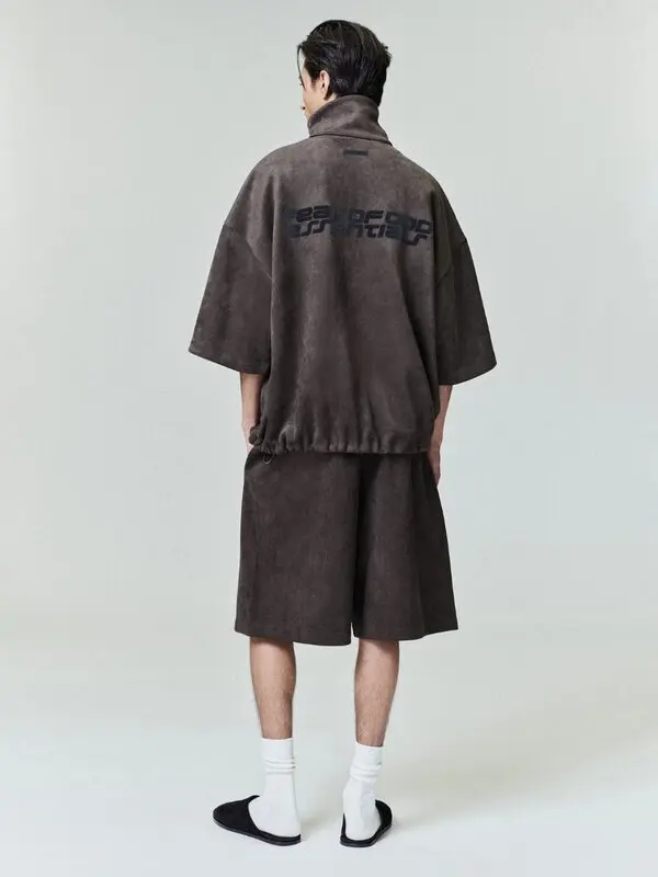 Fear Of God Relaxed Suede Fleece Shorts