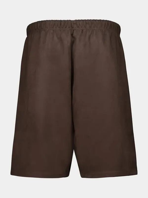 Fear Of God Relaxed Suede Fleece Shorts