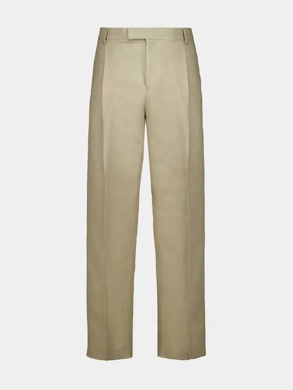 FERRAGAMO Safari Relaxed Tailored Trousers