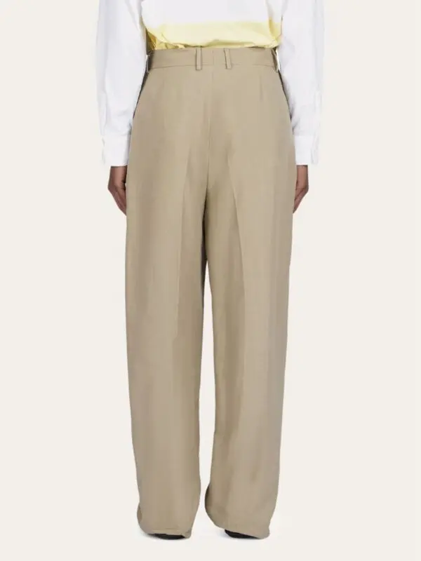 FERRAGAMO Safari Relaxed Tailored Trousers