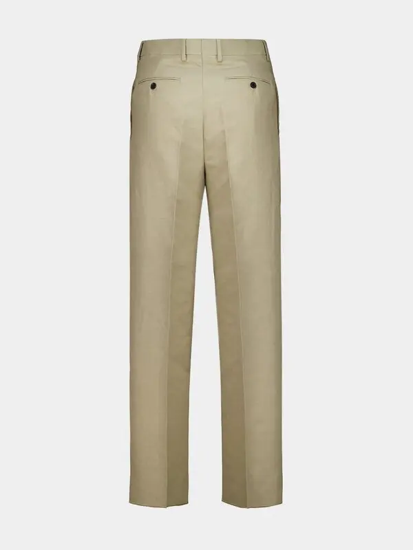 FERRAGAMO Safari Relaxed Tailored Trousers