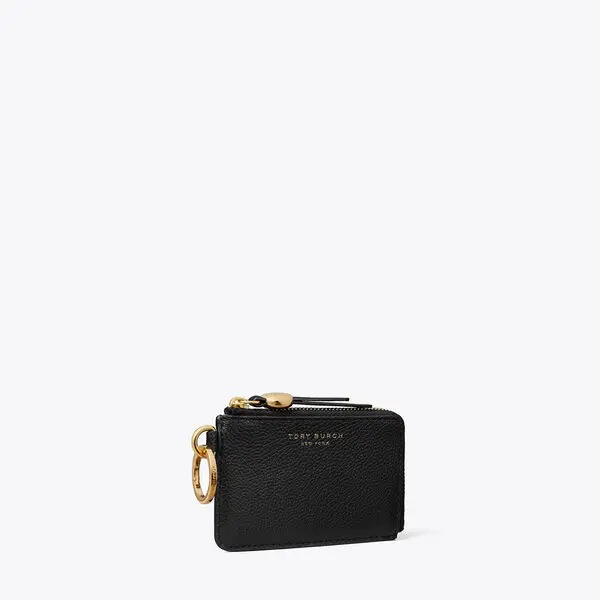 Tory Burch Romy Card Case Bag Charm - Black
