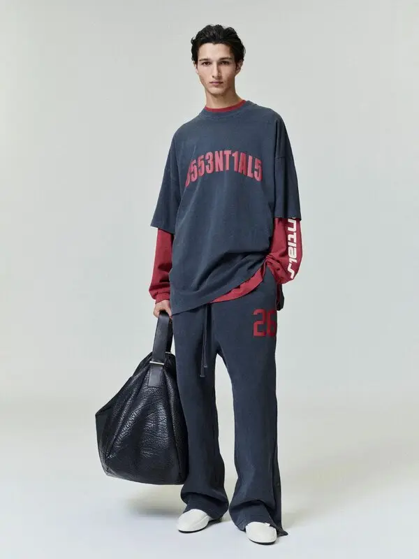 Fear Of God Iron Chicago 90s Oversized T-shirt - Grey