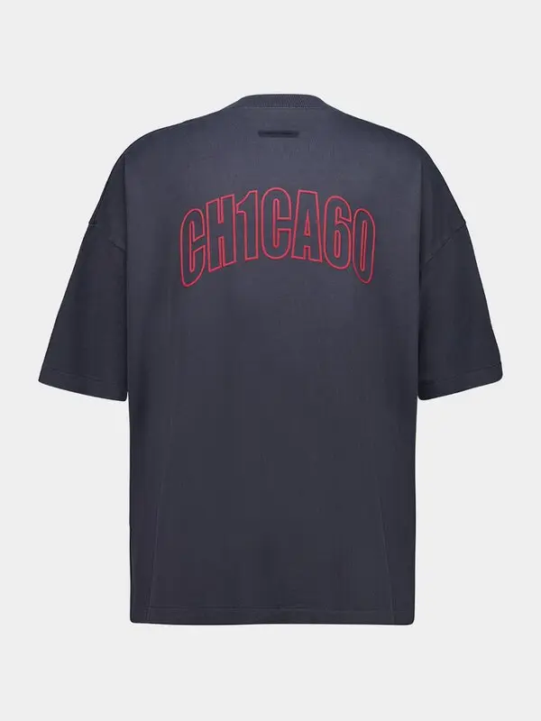 Fear Of God Iron Chicago 90s Oversized T-shirt - Grey