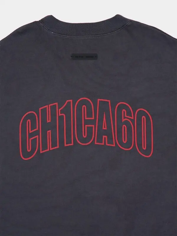 Fear Of God Iron Chicago 90s Oversized T-shirt - Grey