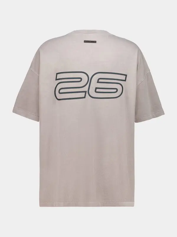 Fear Of God Smoke 90s Oversized T-shirt - Grey