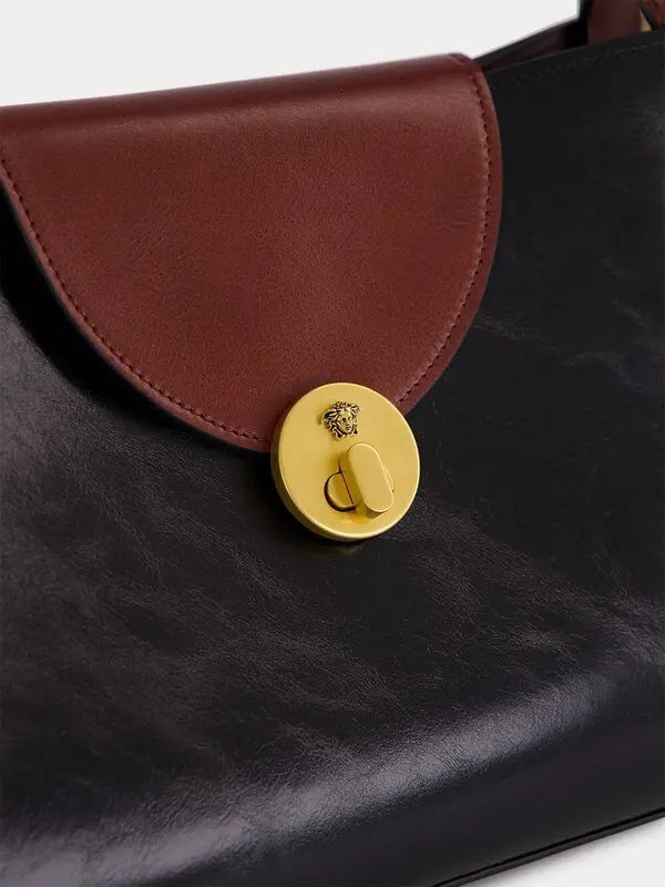 Versace Leather East/west Shoulder Bag - Multicolour
