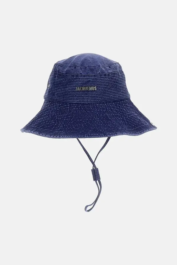 Jacquemus Le Bob De-nîmes Bucket Hat - Blue
