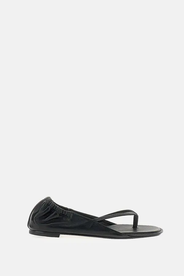 Jacquemus Nu-pieds Thong Sandals - Nero
