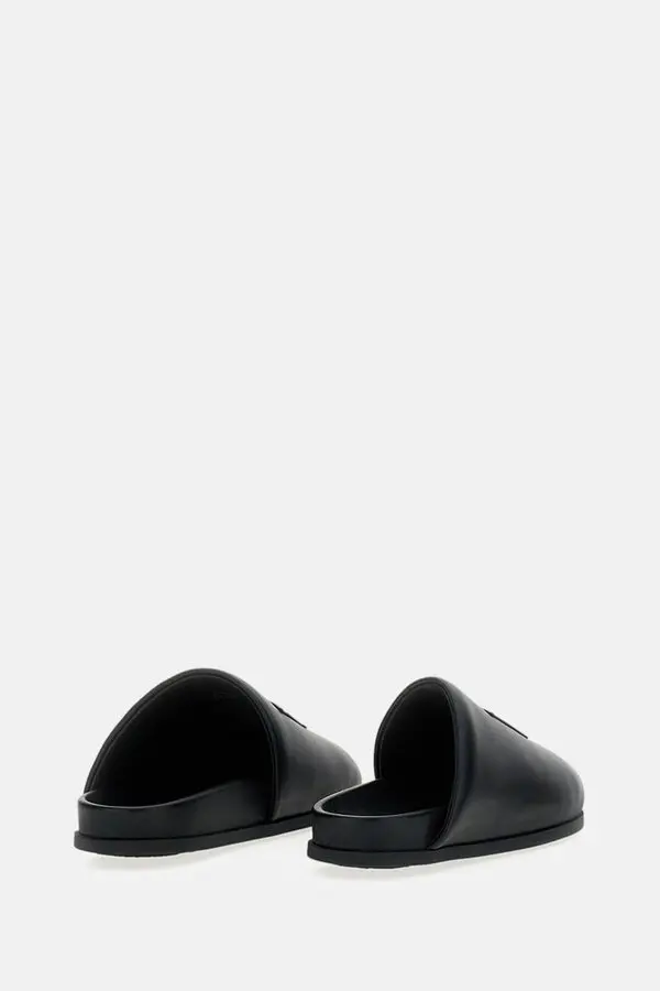 Givenchy Puffy Nappa Leather Mules - Nero