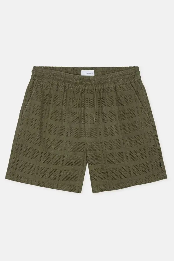 LES DEUX Charlie Broderie Anglaise Shorts