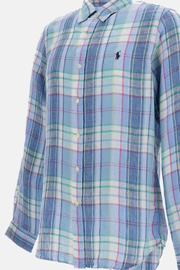 Polo Ralph Lauren Linen Custom-fit Shirt - Multicolor