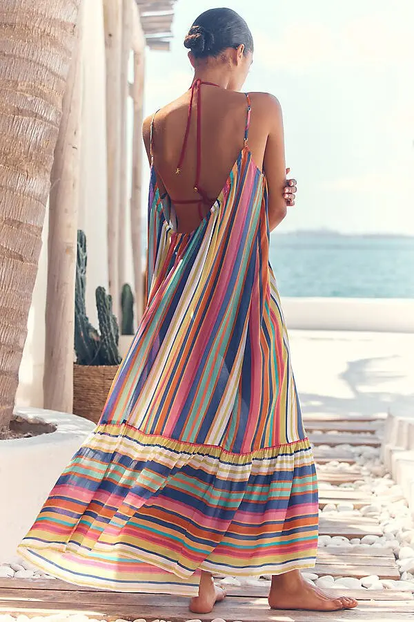CELANDINE Malika Printed Midi Dress