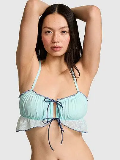 Pink Wink Grw ™ Flutter Bralette - Blue