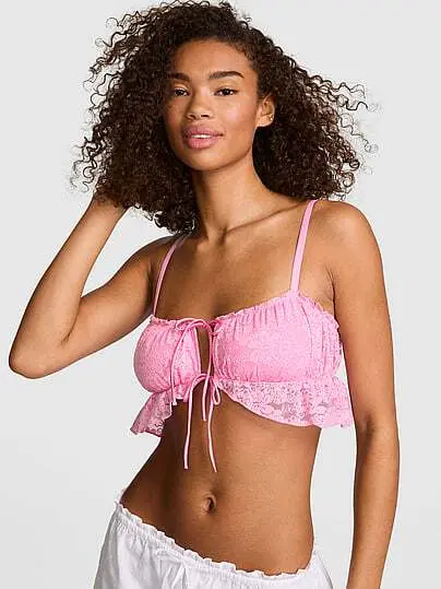 Pink Wink Grw ™ Flutter Bralette - Pink