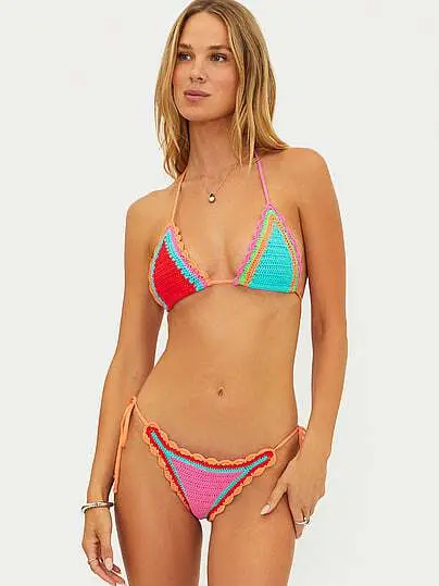 Victoria's Secret Beach Riot Soleil Bikini Bottom - Pink