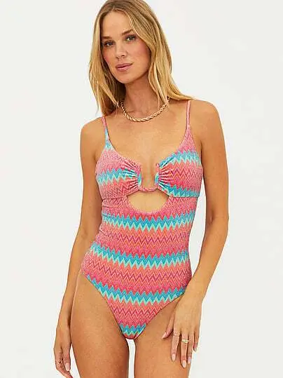 Victoria's Secret Beach Riot Lindy One-piece Swimsuit - Multicolored