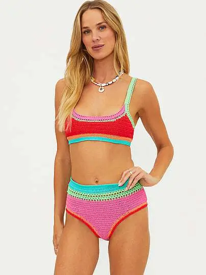 Victoria's Secret Beach Riot Milana Bikini Top - Pink