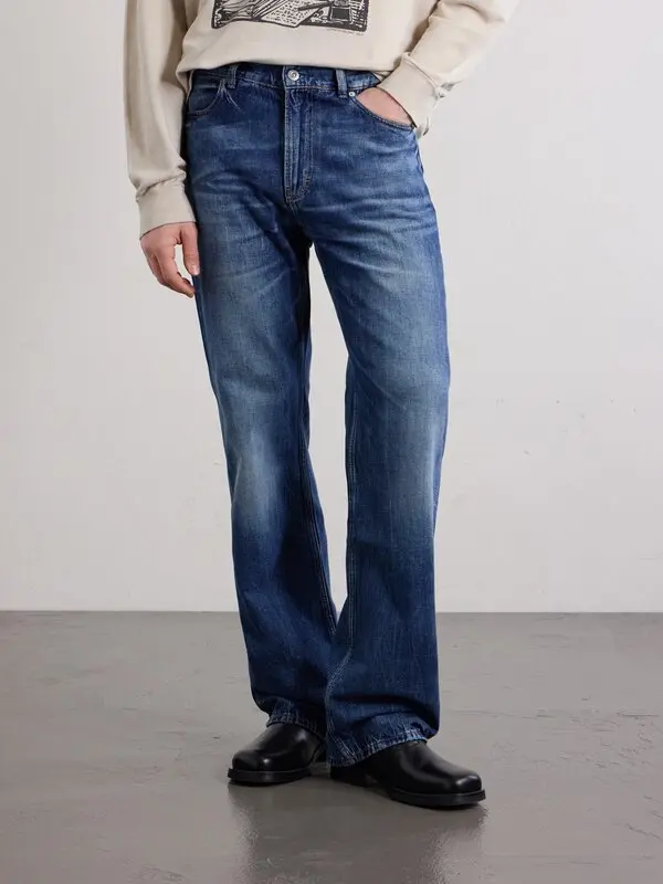 Our Legacy Carlson Cut Straight-leg Jeans - Blue