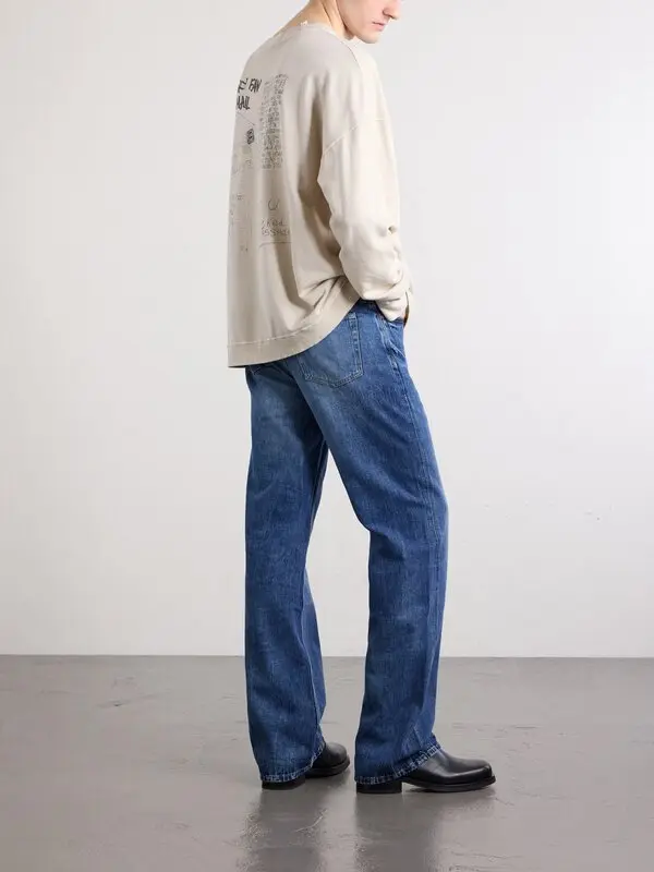 Our Legacy Carlson Cut Straight-leg Jeans - Blue