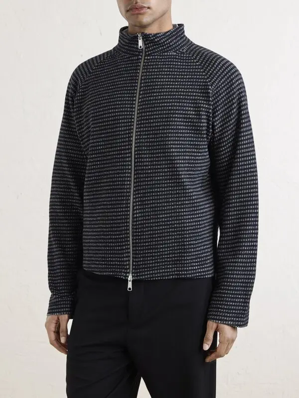 MFPEN Leisure Organic Cotton Zip-up Sweater