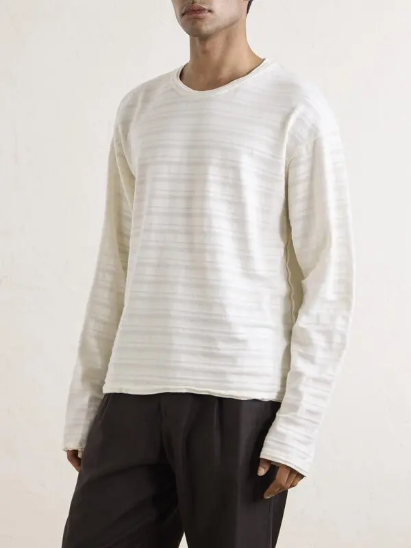 MFPEN Striped Organic Cotton Sweater