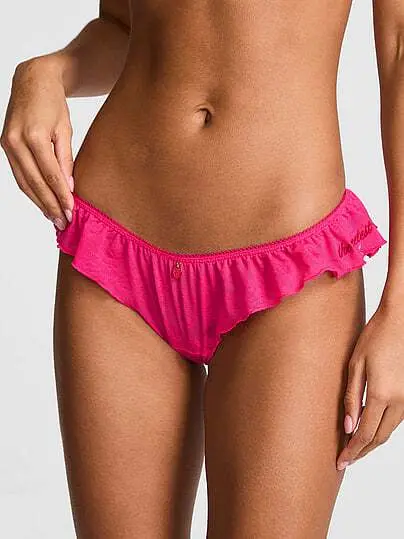Pink Grw ™ Flutter Tanga Panty - Pink