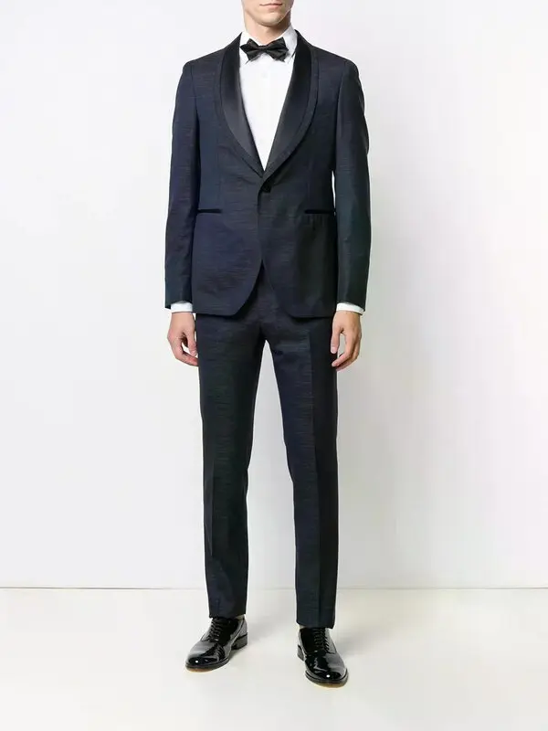 Tagliatore Three-piece Tuxedo - Blue