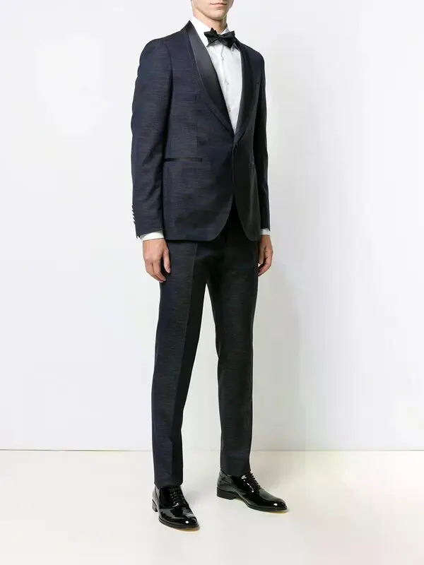 Tagliatore Three-piece Tuxedo - Blue