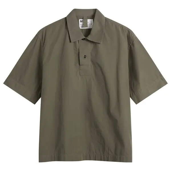 MARGARET HOWELL Offset Placket Polo